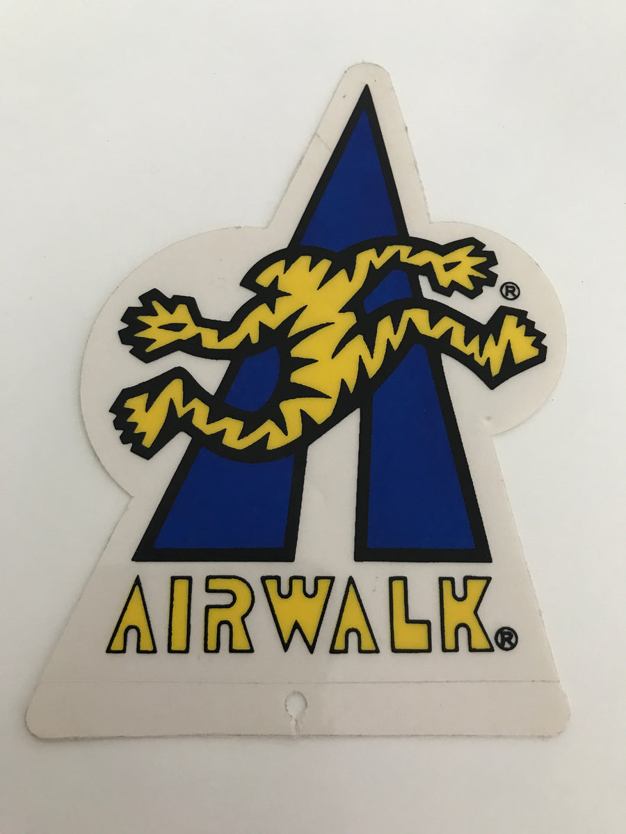 Vintage skateboard Airwalk sticker – Old School Racing Ass.